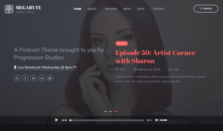 13 Podcast Website Templates for Your WordPress Site | Castos