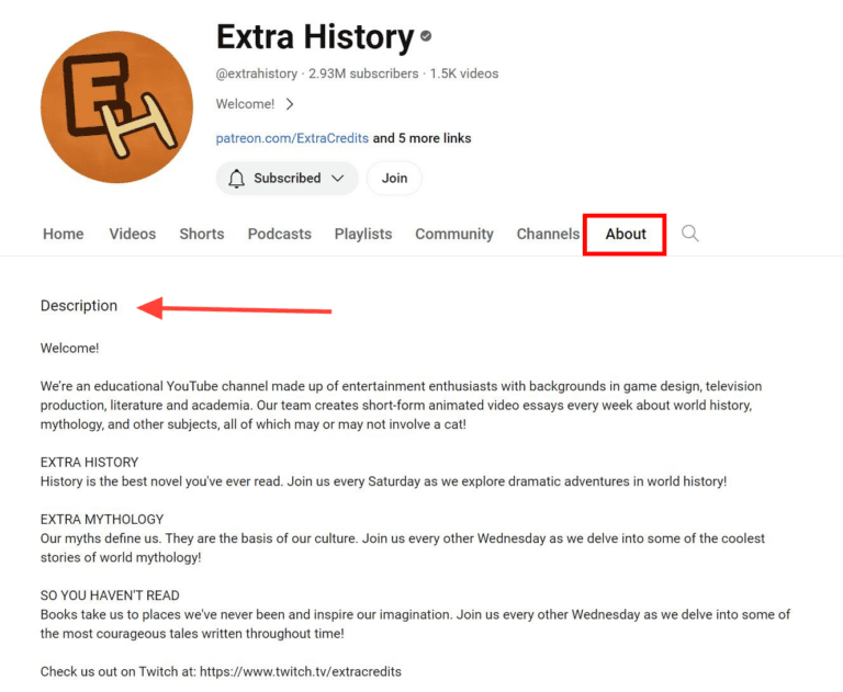 14 Tips to Write a Powerful YouTube Channel Description | Castos